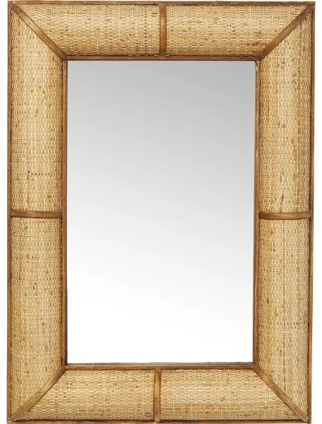 Zrcadlo Bamboo 90×65 cm