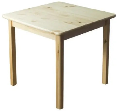 ImportWorld Stůl čtvercový Vladimír - 70x70 cm (Barva dřeva: Olše)