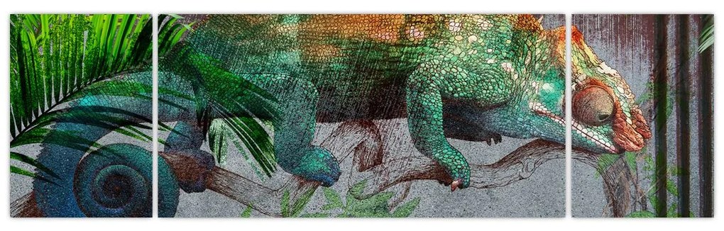 Obraz - Chameleon (170x50 cm)