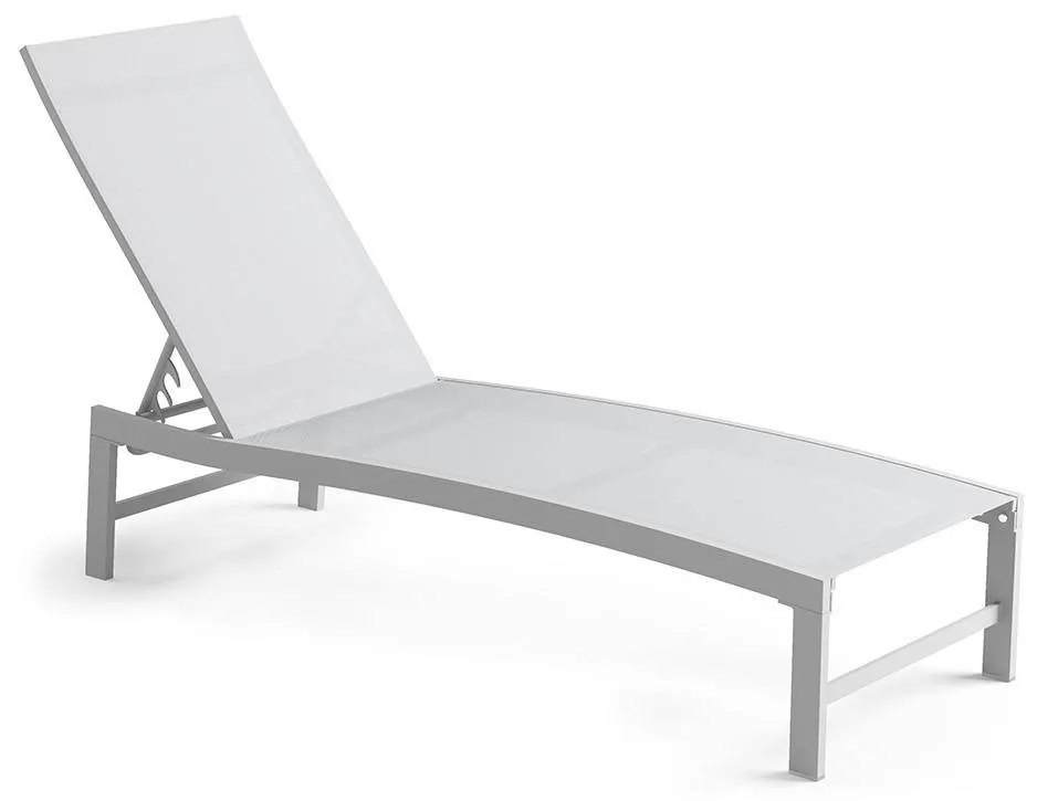 Zumm Garden Furniture® Zahradní lehátko ALTEA bílé