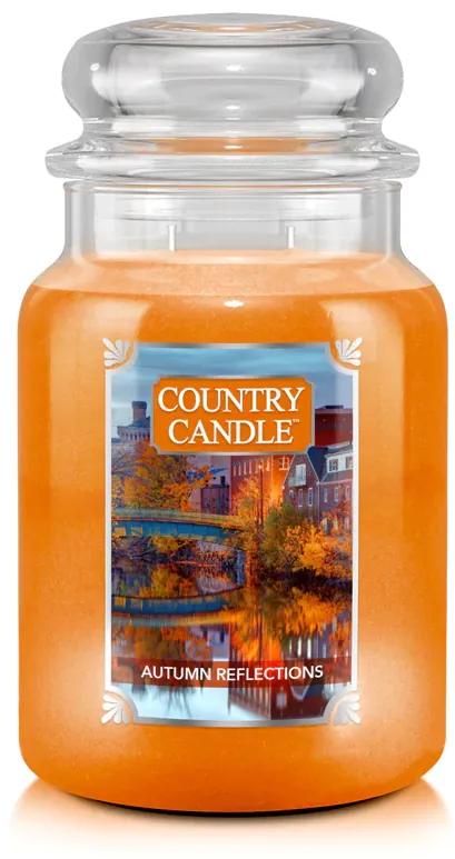Country Candle Vonná Svíčka Autumn Reflections, 652 g