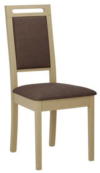 Čalouněná jídelní židle Heven XV, Barva dřeva: černý, Potah: Zetta 297