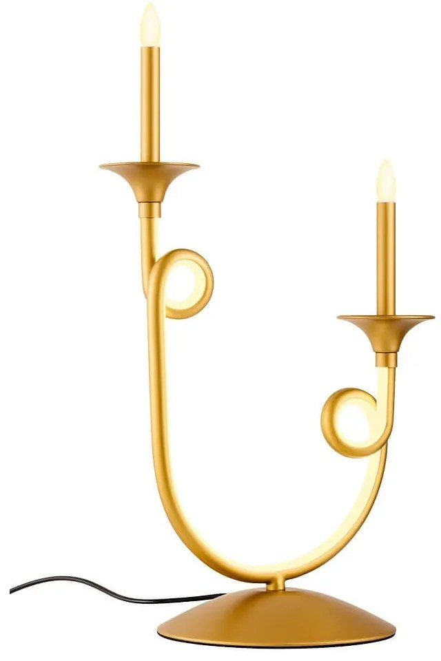 Světla a lustry REDO GROUP Stolní lampa do ložnice Incanti CHATEAU