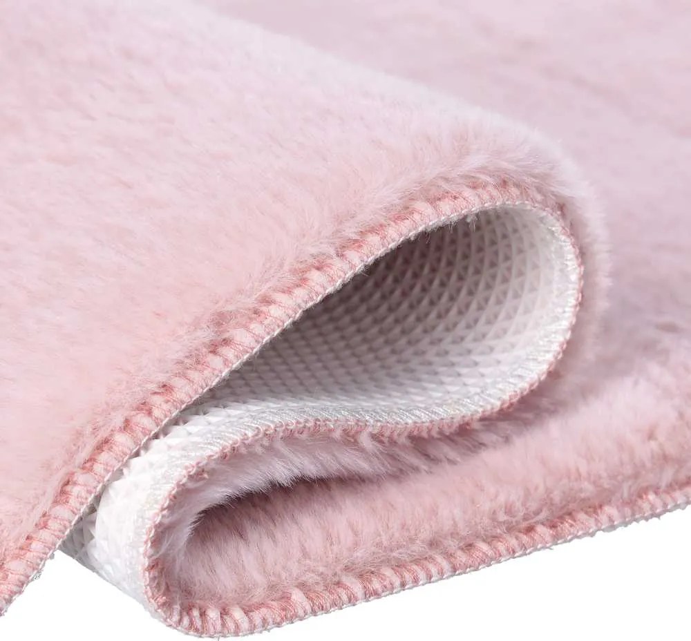 Lalee Koupelnová předložka Paradise Mats Powder Pink Rozměr koberce: 40 x 60 cm