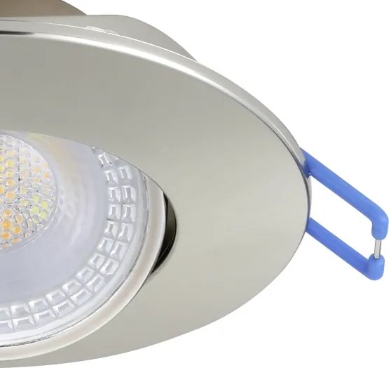 Eglo 300193 - SADA 3xLED Podhledové svítidlo GEDREZ LED/4,9W/230V pr. 9 cm chrom