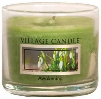 Village Candle Vonná mini svíčka ve skle, Jarní Probuzení - Awakening, 1,2oz