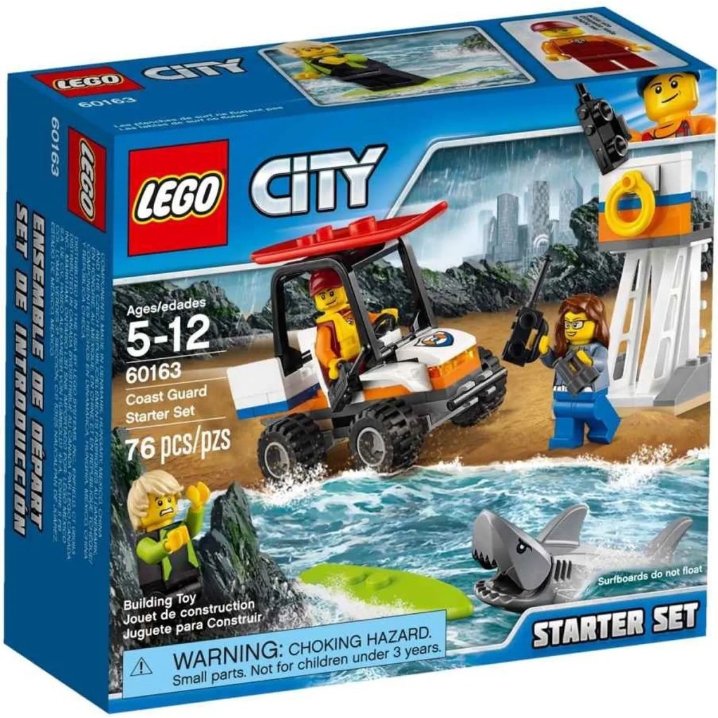 Lego city 60163 pobřežní hlídka - začátečnická sada