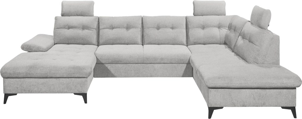 XXXLutz SEDACÍ SOUPRAVA, textil, tmavě šedá MID.YOU - Sedací soupravy - 002220053704