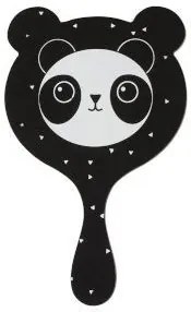 Černé zrcátko Panda - 11*1*20cm