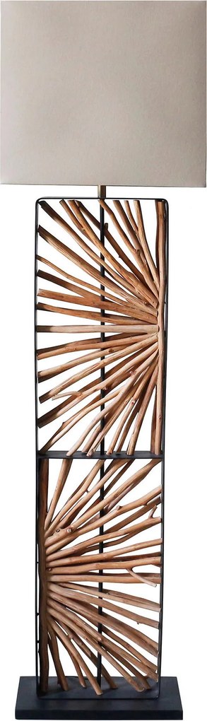 XXXLutz STOJACÍ LAMPA, 40/165/20 cm P & B - Online Only svítidla - 001769025001