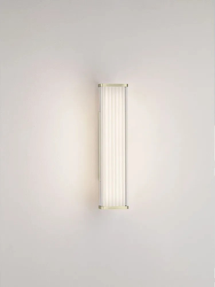 Kovové LED nástěnné svítidlo v matně zlaté barvě Misty – Nova Luce