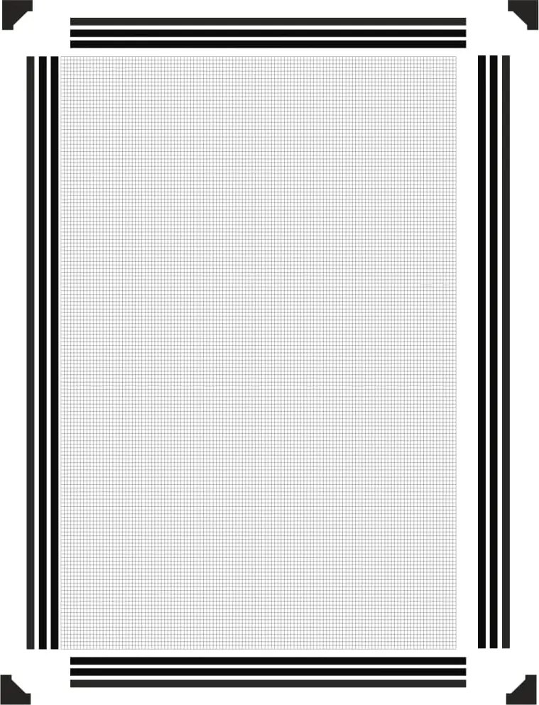 Magnetická okenní síť proti hmyzu antracitová 80 x 120 cm 153850