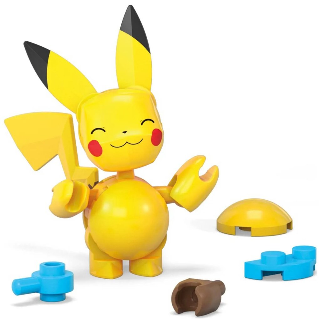 _Ostatní 1_ Pokémon Megablok set 2x Pokéball Pikachu + Zubat stavebnice 40 dílků 25hxp12