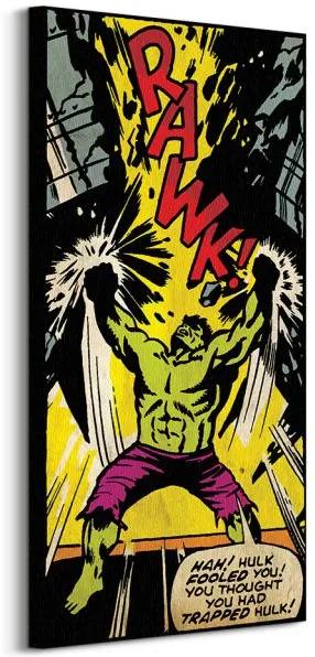 Art Group Obraz na plátně Marvel Hulk (RAWK) 50x100cm