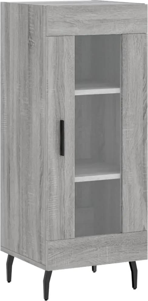 vidaXL Příborník 34,5 x 34 x 90 cm kompozitní dřevo [828818] Barva: Bílá