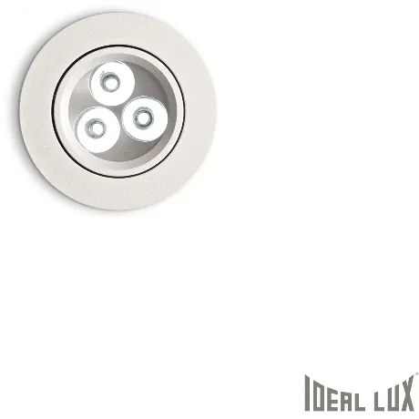 IDEAL LUX 062396 vestavné LED svítidlo Delta FI3 Bianco 3x1W 3000K