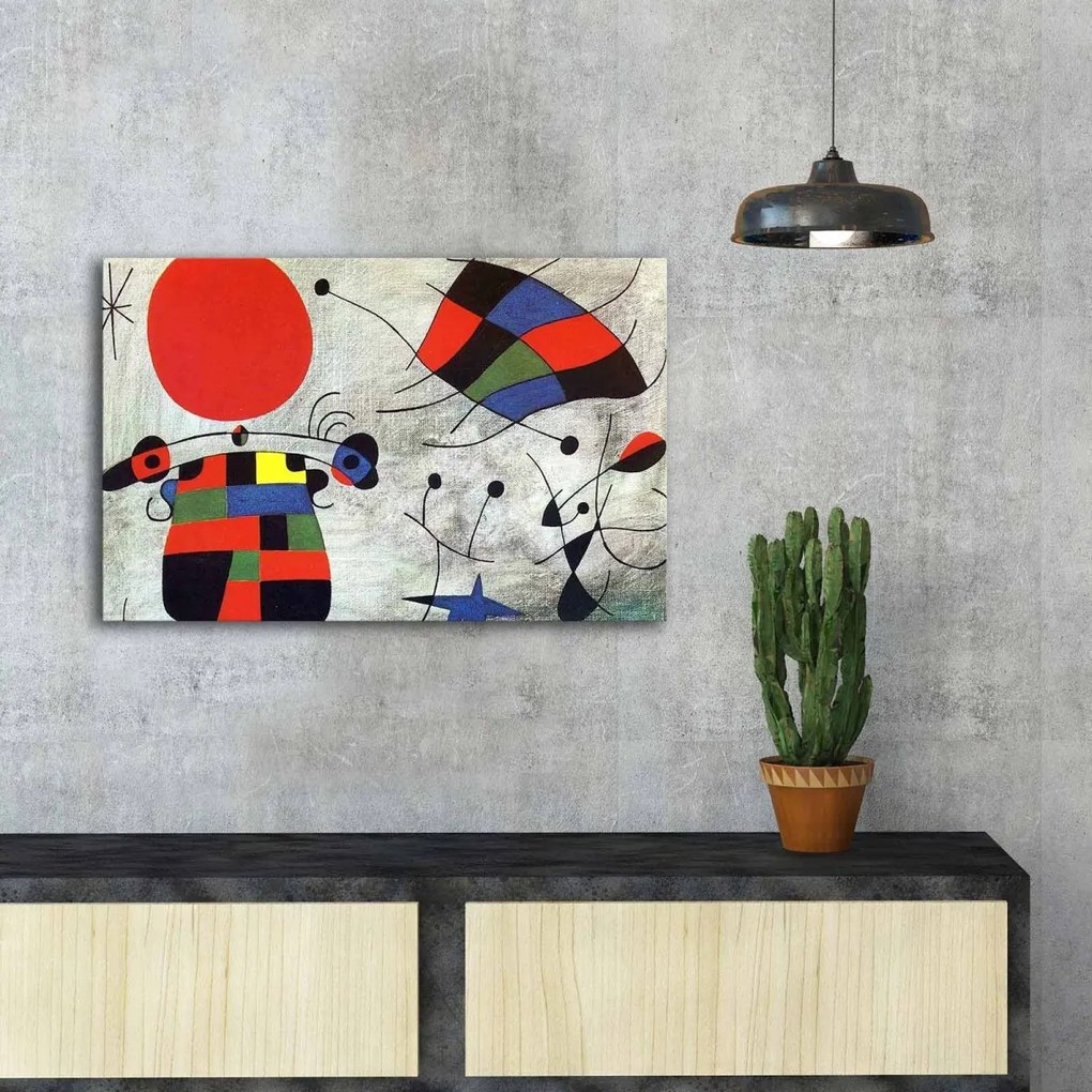 Reprodukce obrazu Joan Miró 078 45 x 70 cm