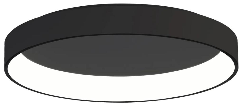 ACB Iluminacion Stropní LED svítidlo DILGA, ⌀ 90 cm, 126W, CRI90, CCT switch 2700-3000K Barva: Černá, Stmívání: ON/OFF