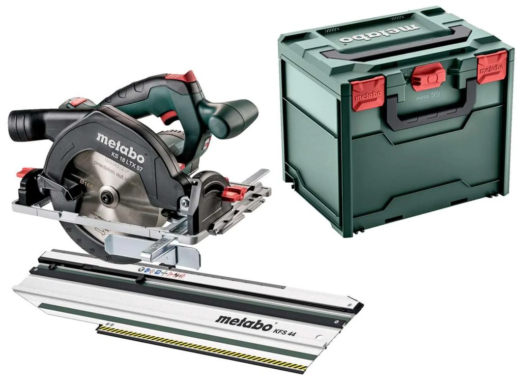 Metabo - 18V AKU okružní pila 165 mm, s kapovací lištou, bez baterie a nabíječky 691195000
