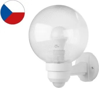 Svítidlo PANLUX ZPP-S-20/B E27 60W s pohybovým čidlem bílá