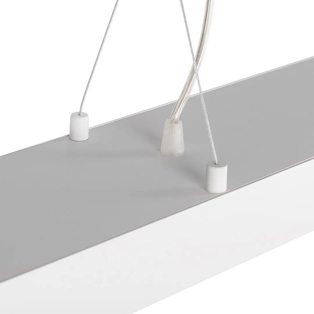 Závěsné svítidlo Luce, 1x bílé kovové stínítko, w