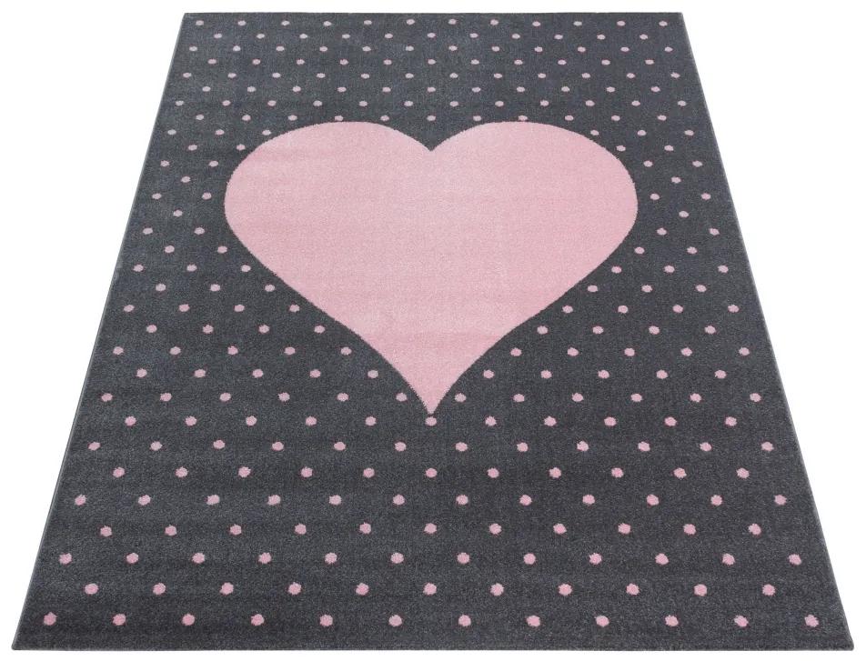 Ayyildiz koberce Dětský kusový koberec Bambi 830 pink 80x150