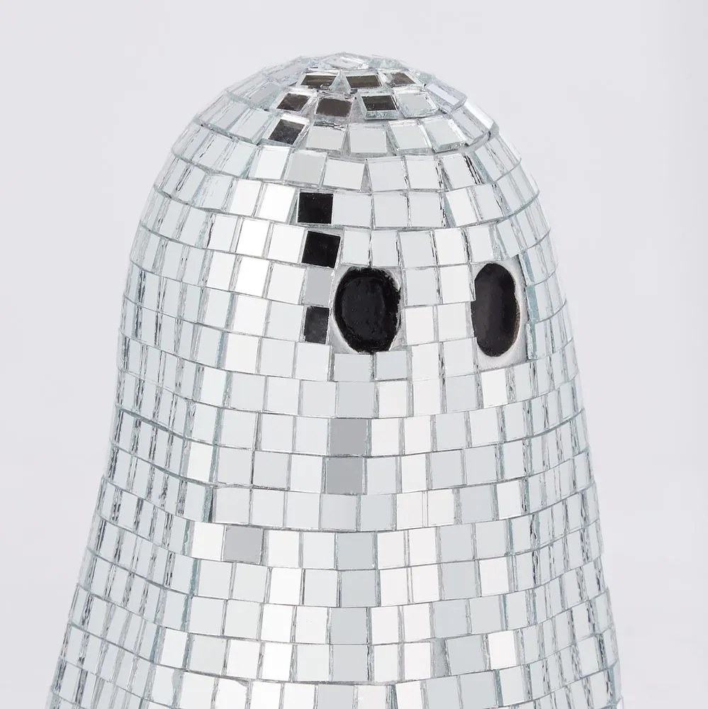 DISCO Malý duch 10 cm - stříbrná