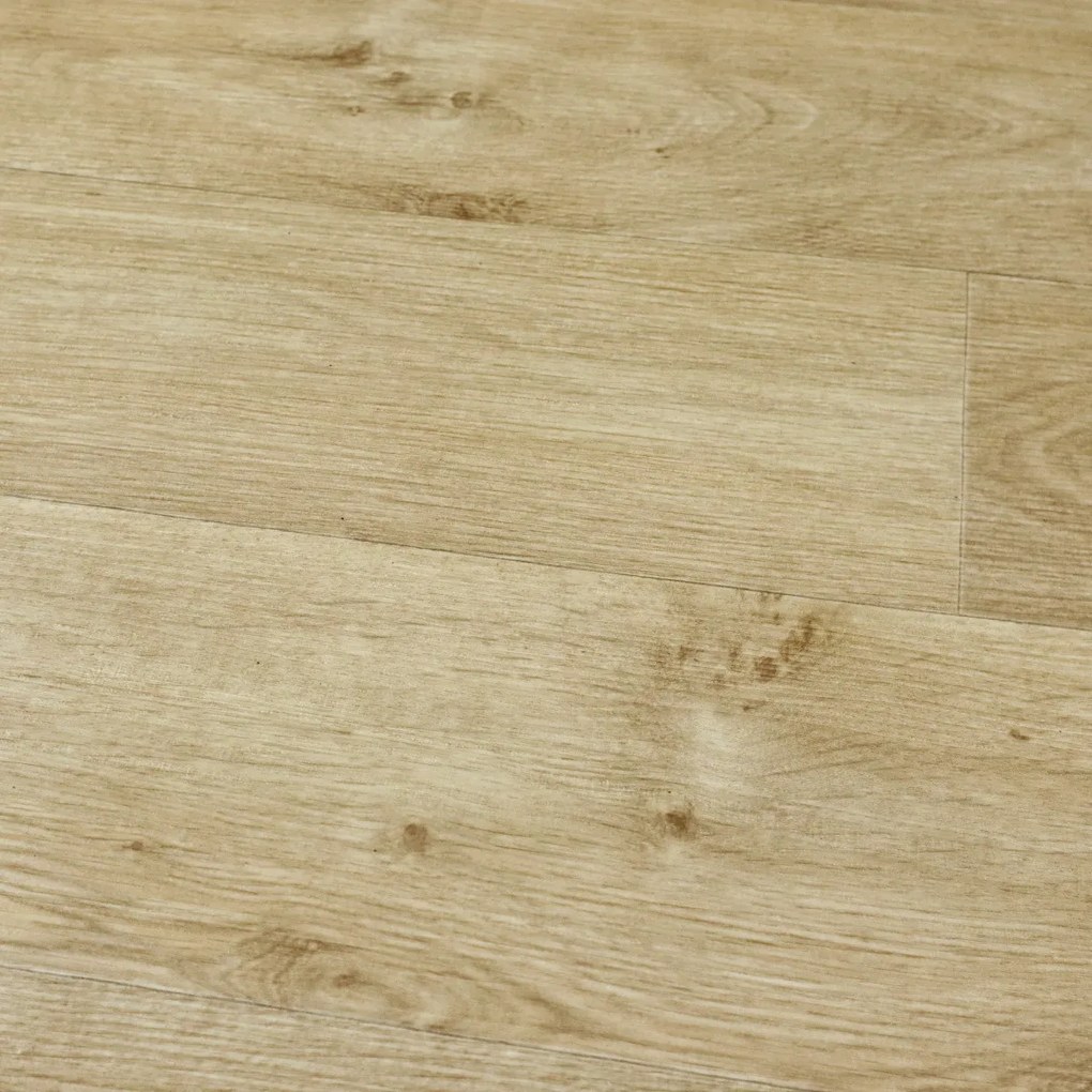 Gerflor, PVC podlaha - lino AladinTex Plus 2351 Timber Golden, na míru, šíře 4m, hnědá, filc, chodba / předsíň