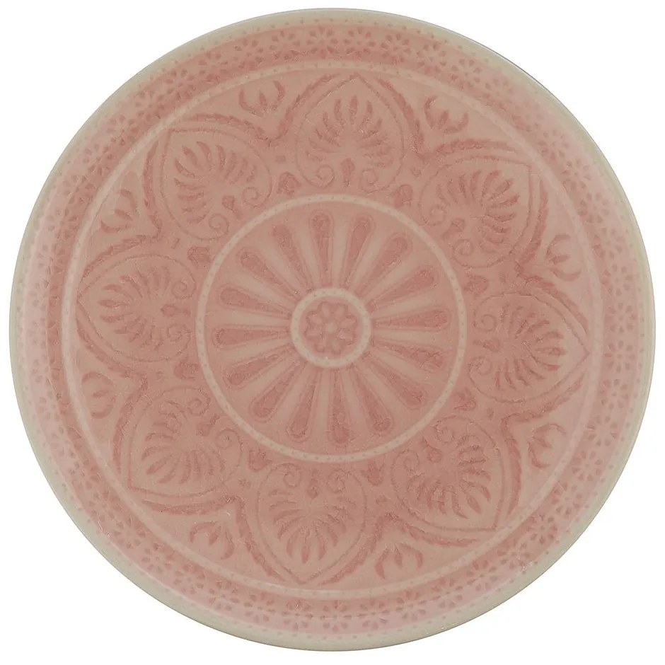 SUMATRA Talíř 21 cm - sv. růžová