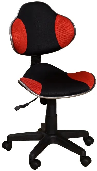 FALCO Dětská židle QZY-G2 - černo-červená