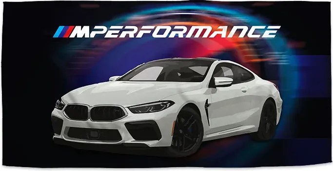 Sablio Ručník MPERFORMANCE Tachometr - 50x100 cm
