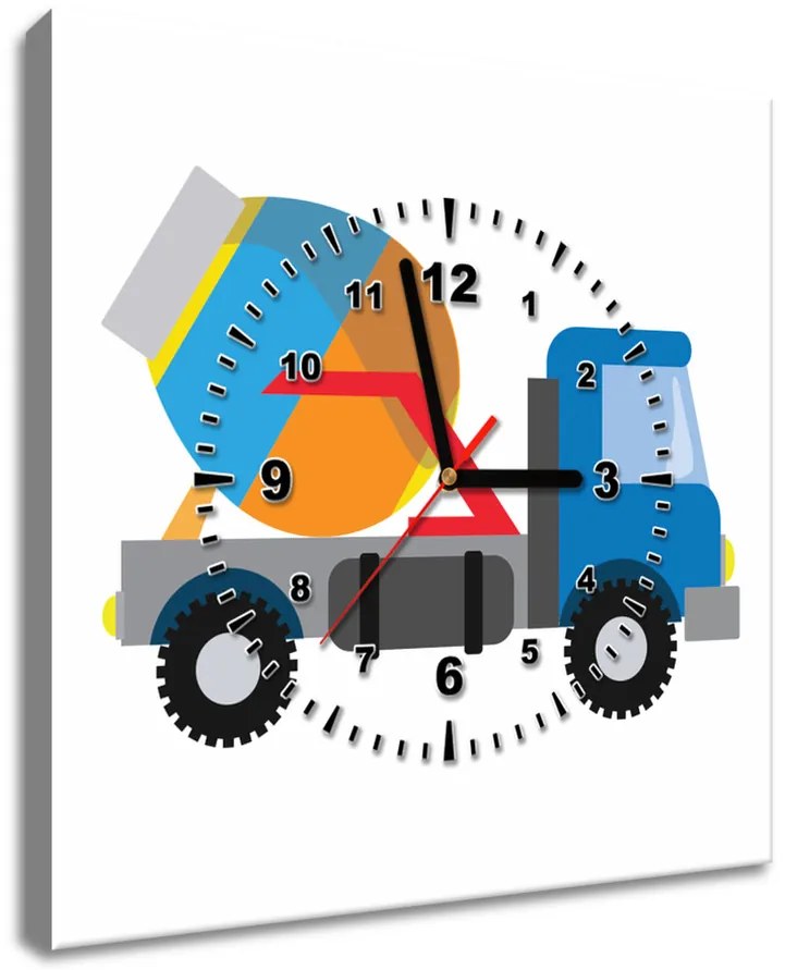 Gario Obraz s hodinami Domíchávač Rozměry: 30 x 30 cm