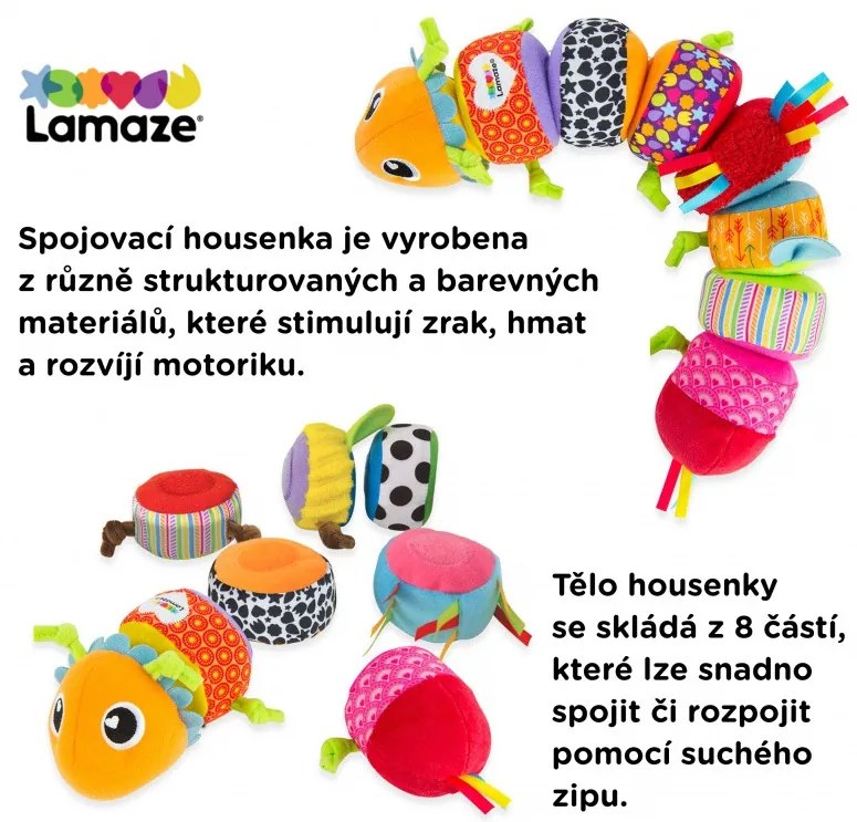 Lamaze Spojovací housenka