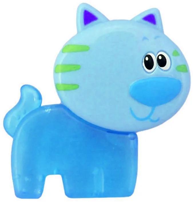 Chladící kousátko Baby Mix Kočička modré Modrá