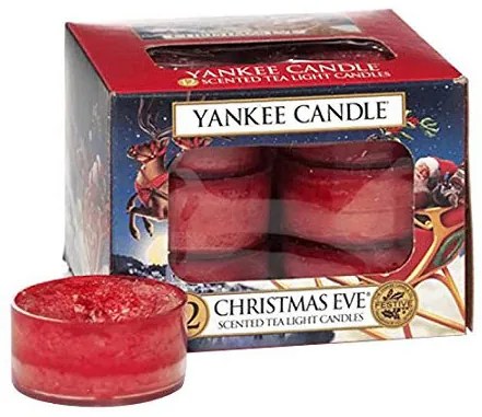 Yankee Candle - čajové svíčky Christmas Eve 12ks