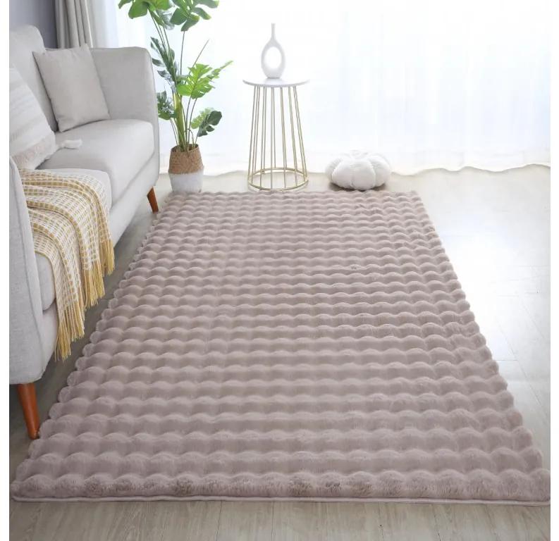 Ayyildiz Kusový koberec AMBIANCE 5110, Béžová Rozměr koberce: 140 x 200 cm