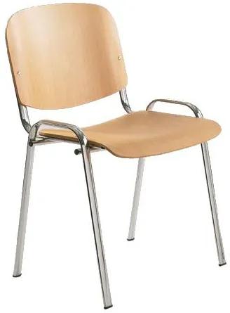 ANTARES 1120 L RAL - Konferenční židle  - Stříbrně lakovaný rám