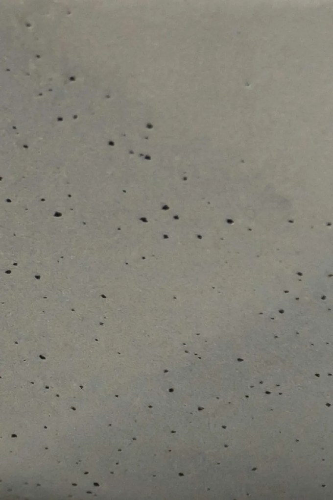 Okrasná miska CAVERO, sklolaminát, průměr 32 cm, šedá