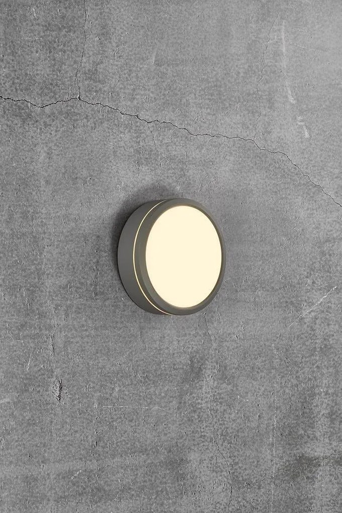 NOR 2019016010 Venkovní stropní svítidlo Ava 9,5W LED šedá opál - NORDLUX