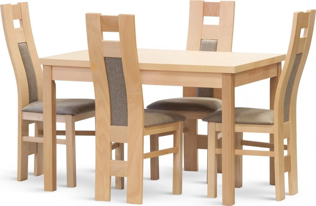 Stima Jídelní stůl UDINE | Délka stolu: 120,Odstín: tm.hnědá,Rozklad: Bez rozkladu