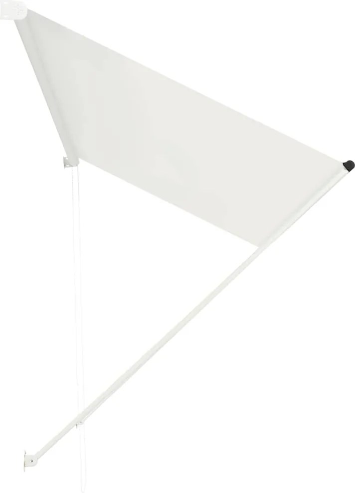 Zatahovací markýza krémová 300 x 150 cm 143767