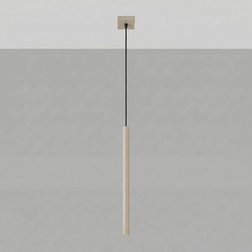Sollux Lighting Závěsné svítidlo PASTELO 1 šedobéžové