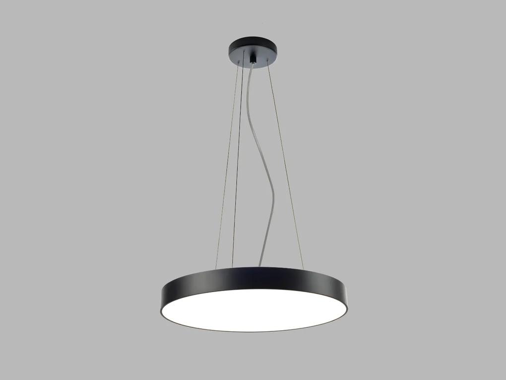 Led2 Závěsné LED svítidlo RINGO Z ø 45 cm Barva: Černá, Stmívání: RF control