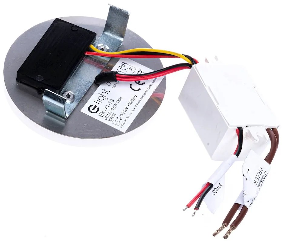 Schodišťové LED svítidlo Oti, 1x LED 0,6w, 3000k, s