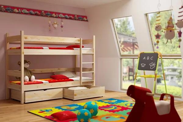 Vomaks, Dřevěná patrová postel pro děti