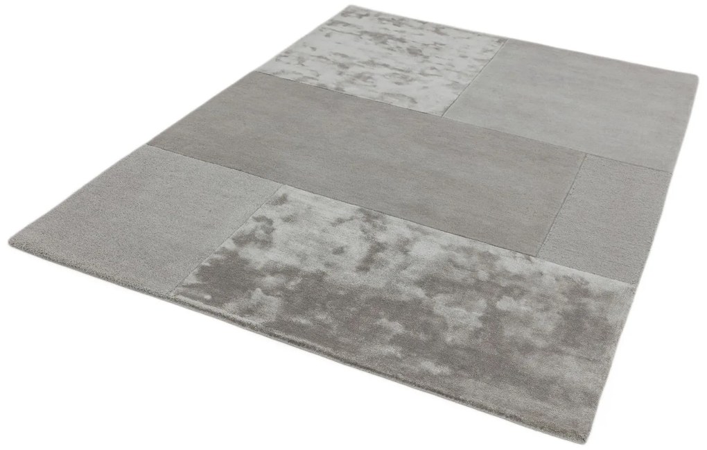 Šedý koberec Kitkat Silver Rozměry: 200x290 cm