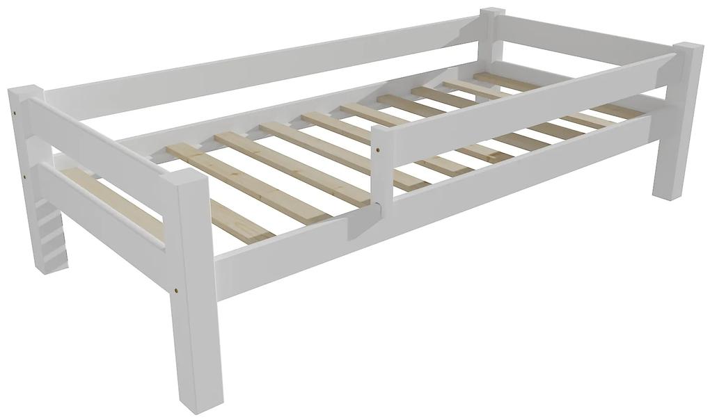 Vomaks Dětská postel 8X8 01C se zábranou Rozměr: 100 x 200 cm, Barva: barva šedá