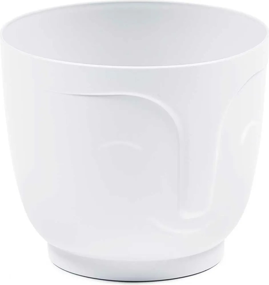 Květináč ZOE 14,3 cm bílý