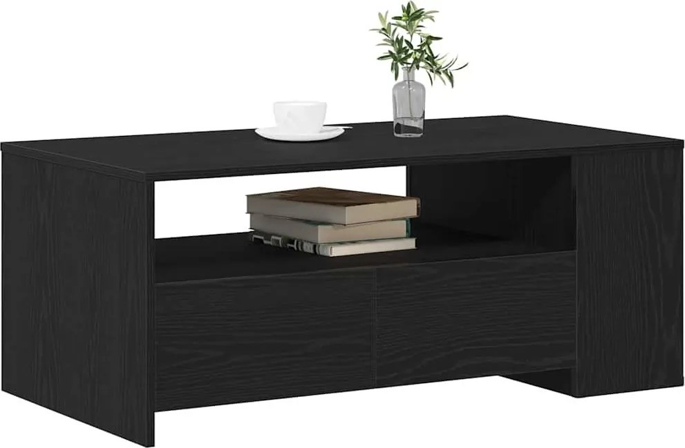 vidaXL Konferenční stolek 102x55x42 cm kompozitní dřevo [862733] Barva: Bílá