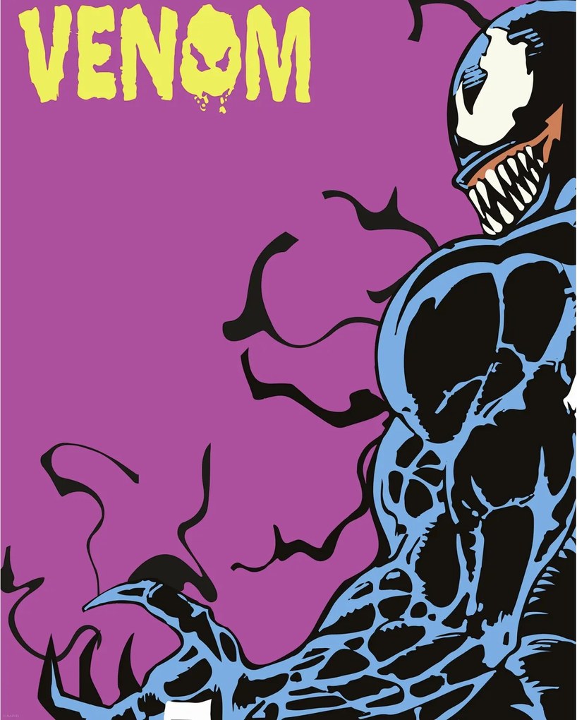 Komar Plakát Marvel Venom Colourful Stare 40 x 50 cm